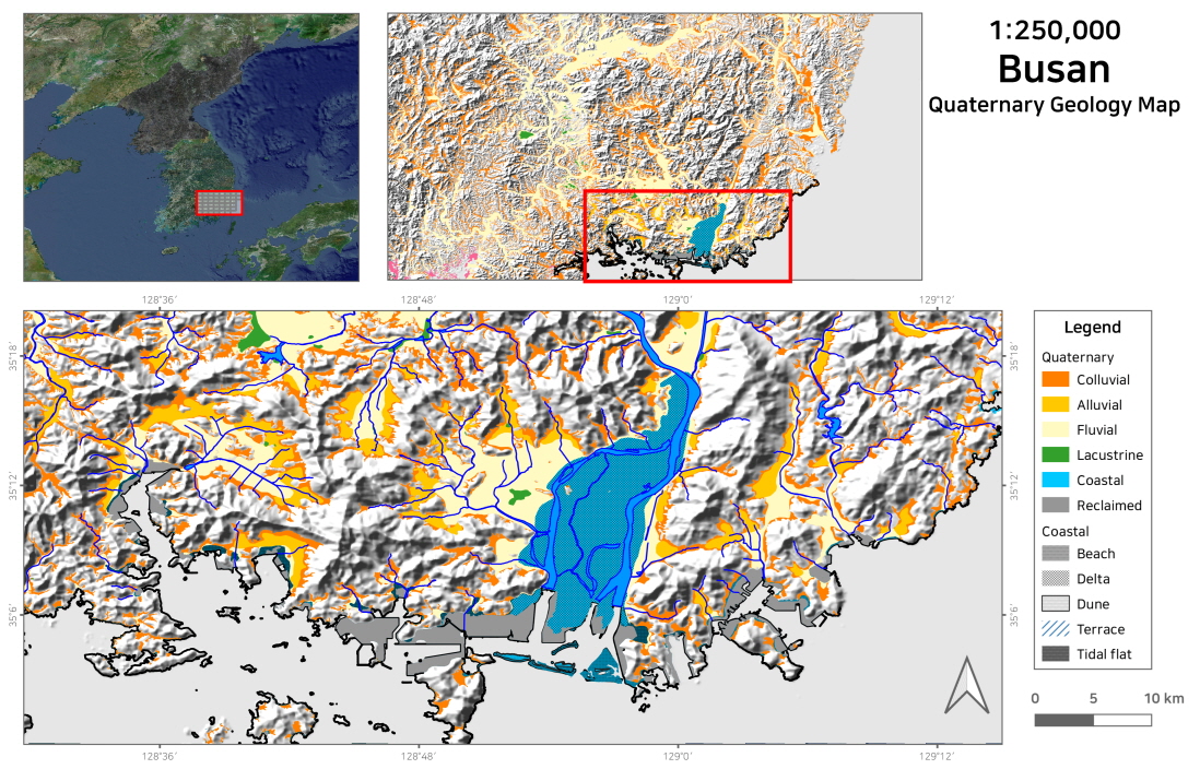 Quaternary geologic maps based on the surface distribution of ...